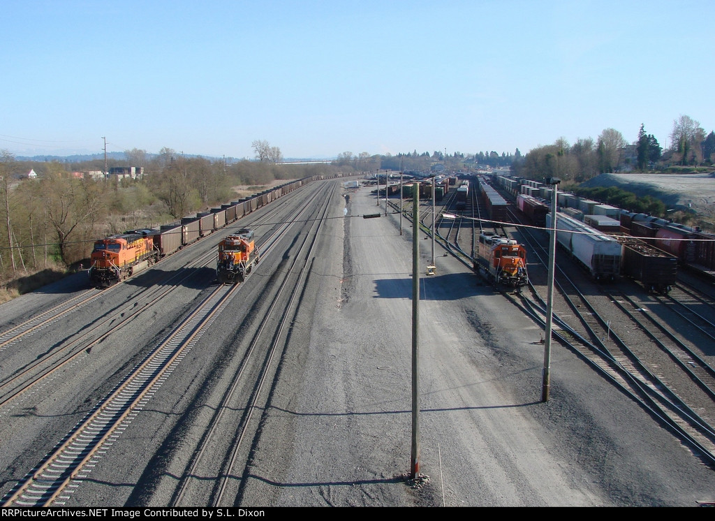 The new look BNSF Delta Yard